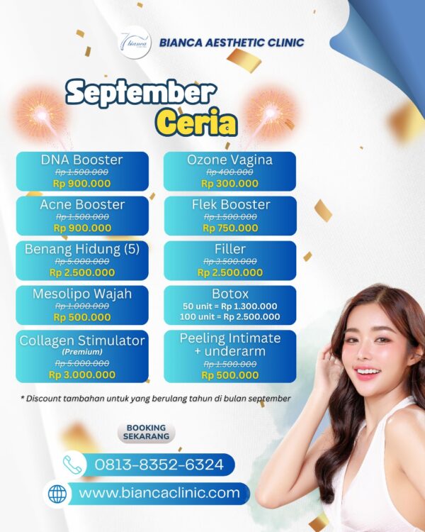 PROMO - September Ceria di Bianca Aesthetic Clinic - Klinik Kecantikan ...